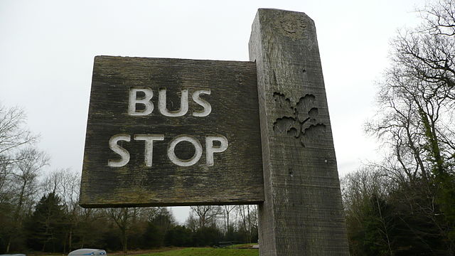 Flying the Flag (beautiful, and not-so-beautiful, British bus stop ...