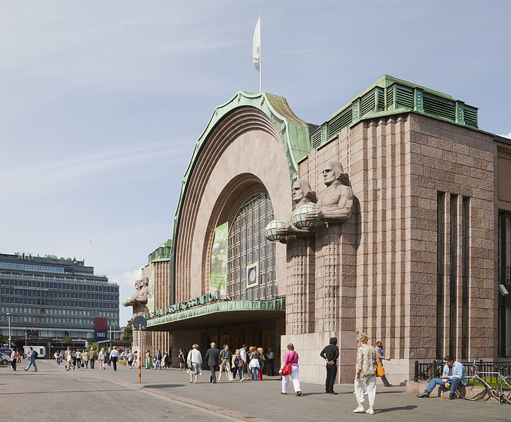 The Men from the Future (Helsinki Central station, Finland) – The ...
