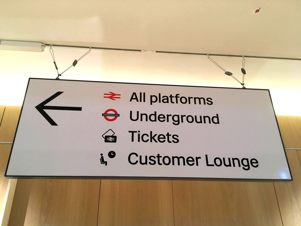 The Way Forward (Network Rail Wayfinding Signage and Rail Alphabet 2 ...